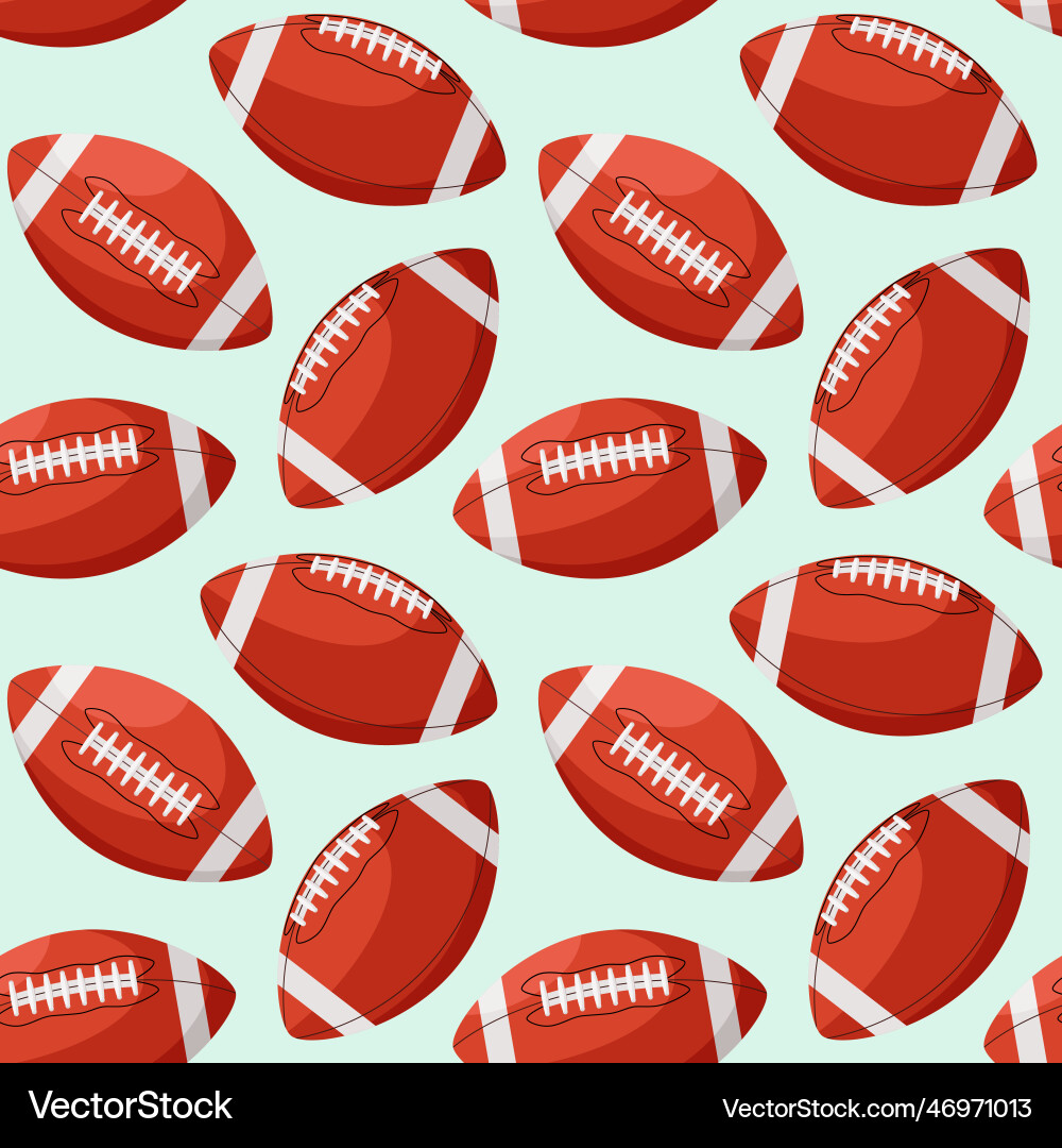 American football Royalty Free Vector Image - VectorStock