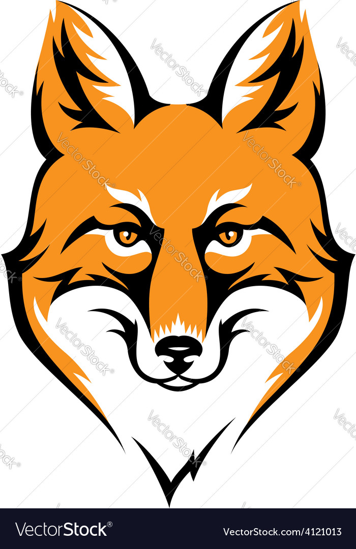 Fox color Royalty Free Vector Image - VectorStock