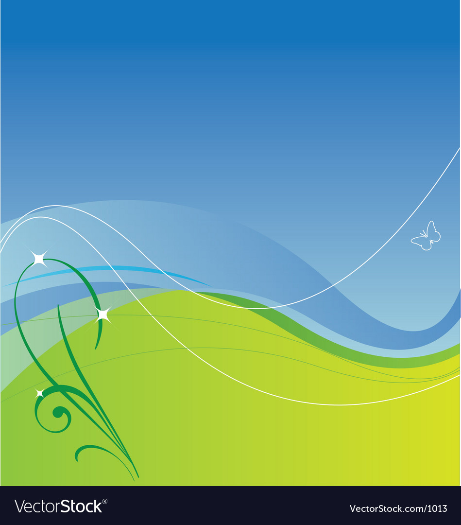 Landscape Royalty Free Vector Image - VectorStock