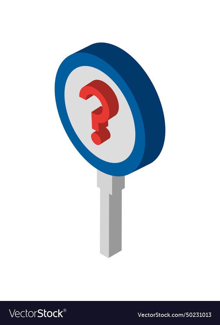 Question mark sign Royalty Free Vector Image - VectorStock