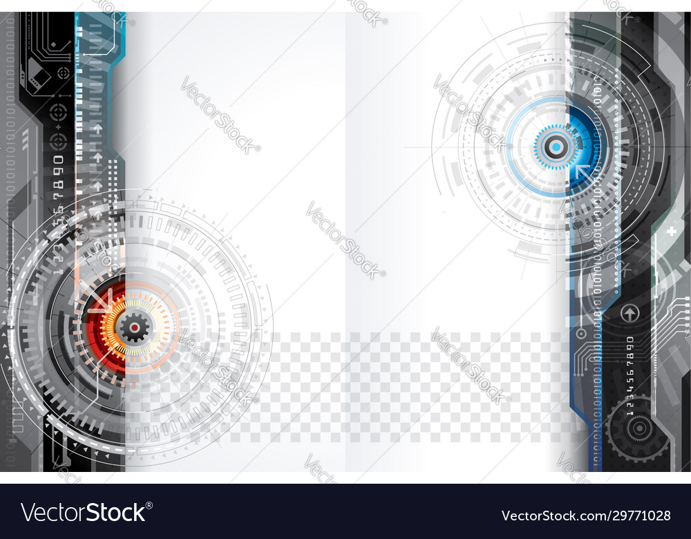 Abstract technology background Royalty Free Vector Image