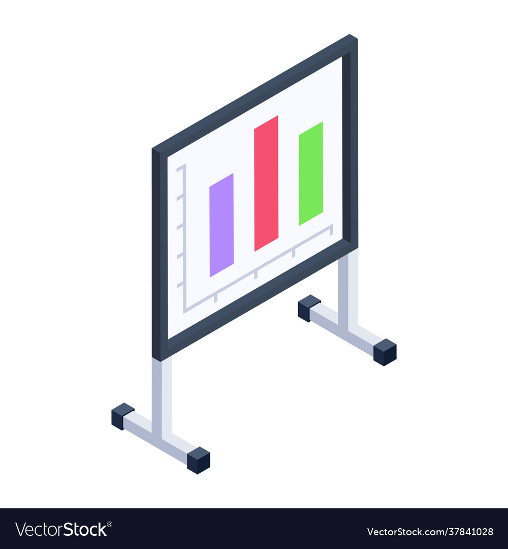 Data presentation Royalty Free Vector Image - VectorStock