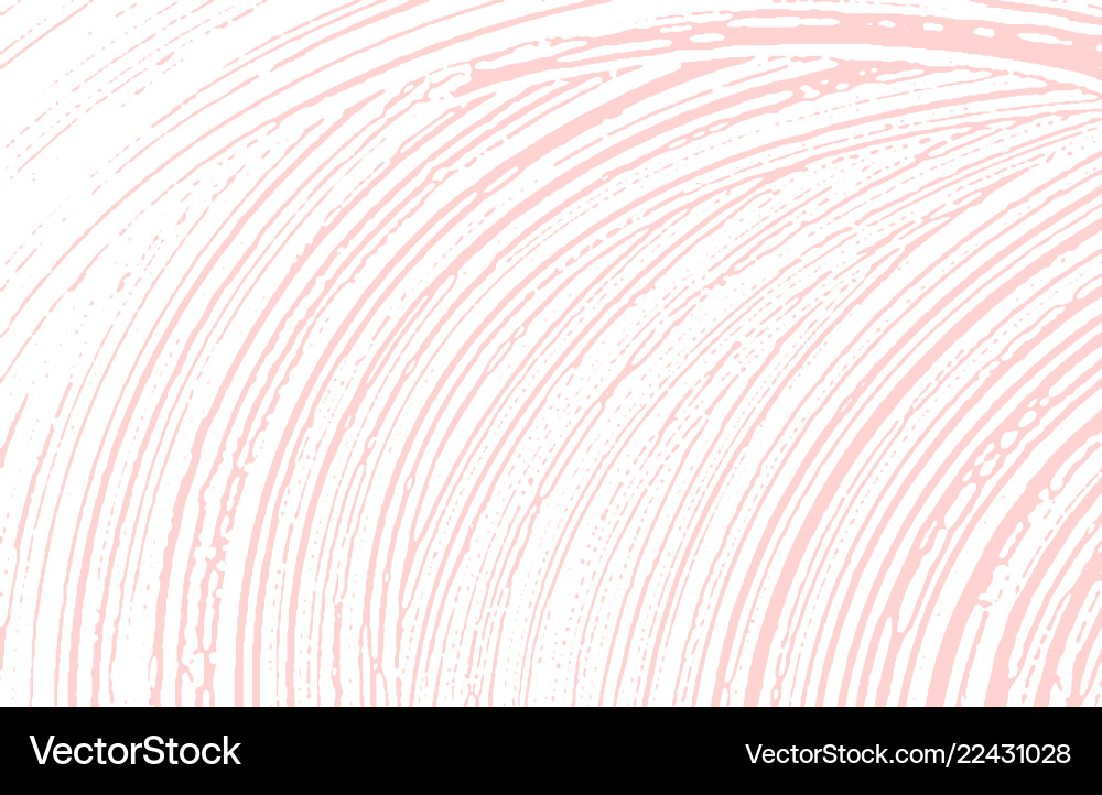 Grunge texture distress pink rough trace fine ba Vector Image