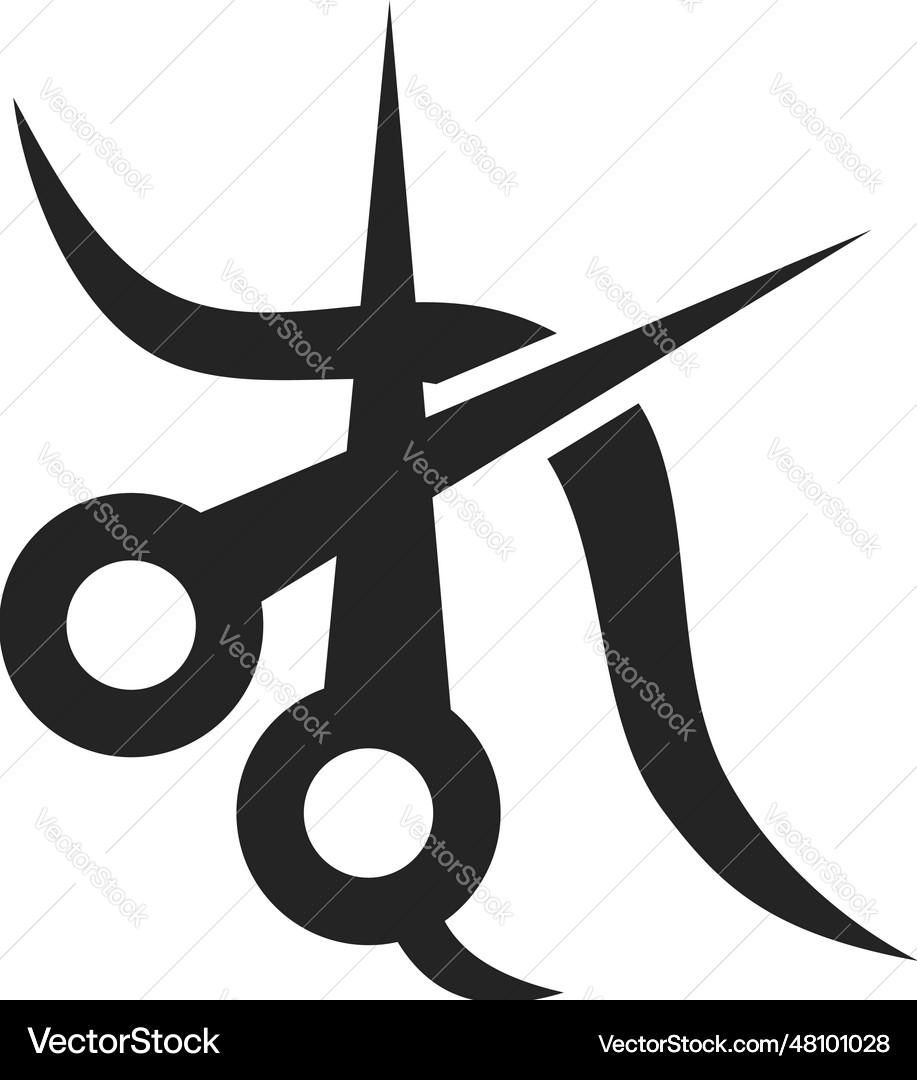 Salon logo template icon brand identity isolated Vector Image