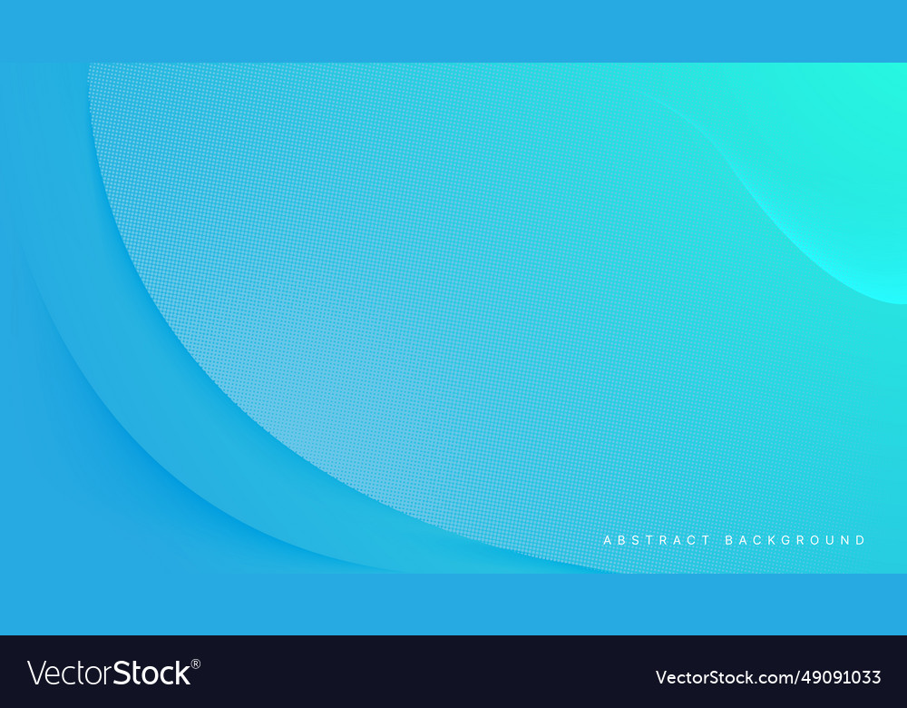 Abstract blue gradient background with halftone Vector Image