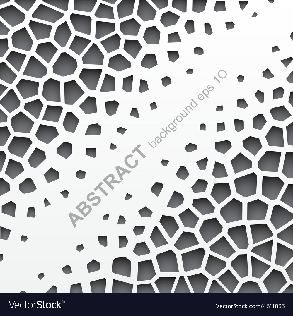 Abstract grayscale geometric pattern Royalty Free Vector