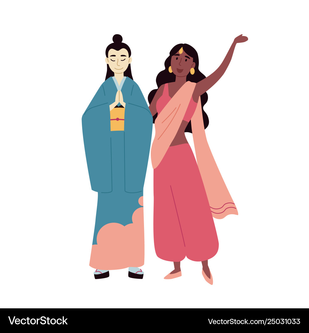 Diverse multiracial and multicultural group of Vector Image