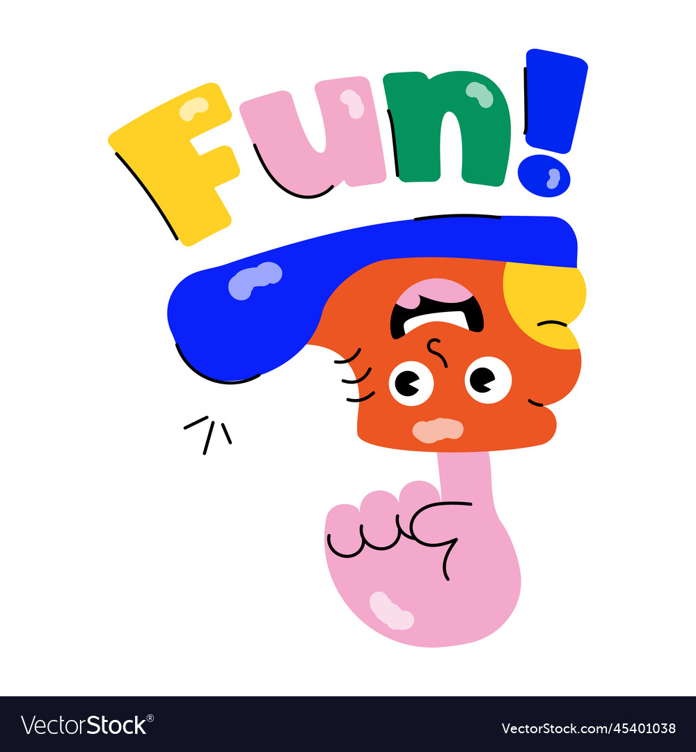 Fun Royalty Free Vector Image - VectorStock