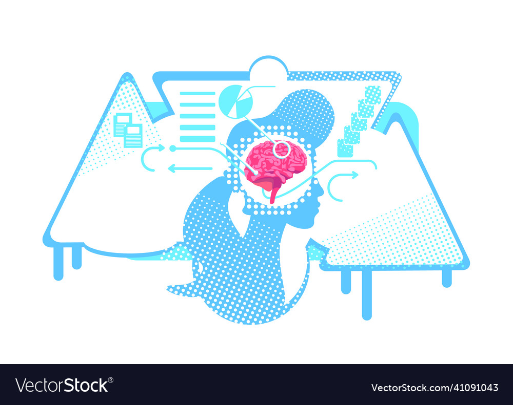 Memory flat concept Royalty Free Vector Image - VectorStock