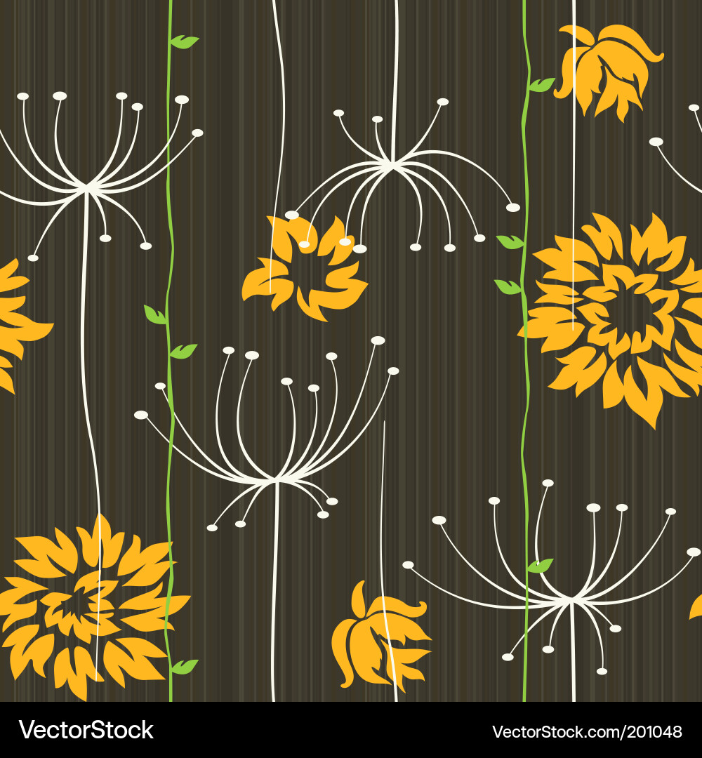Retro floral seamless background with roses or ast