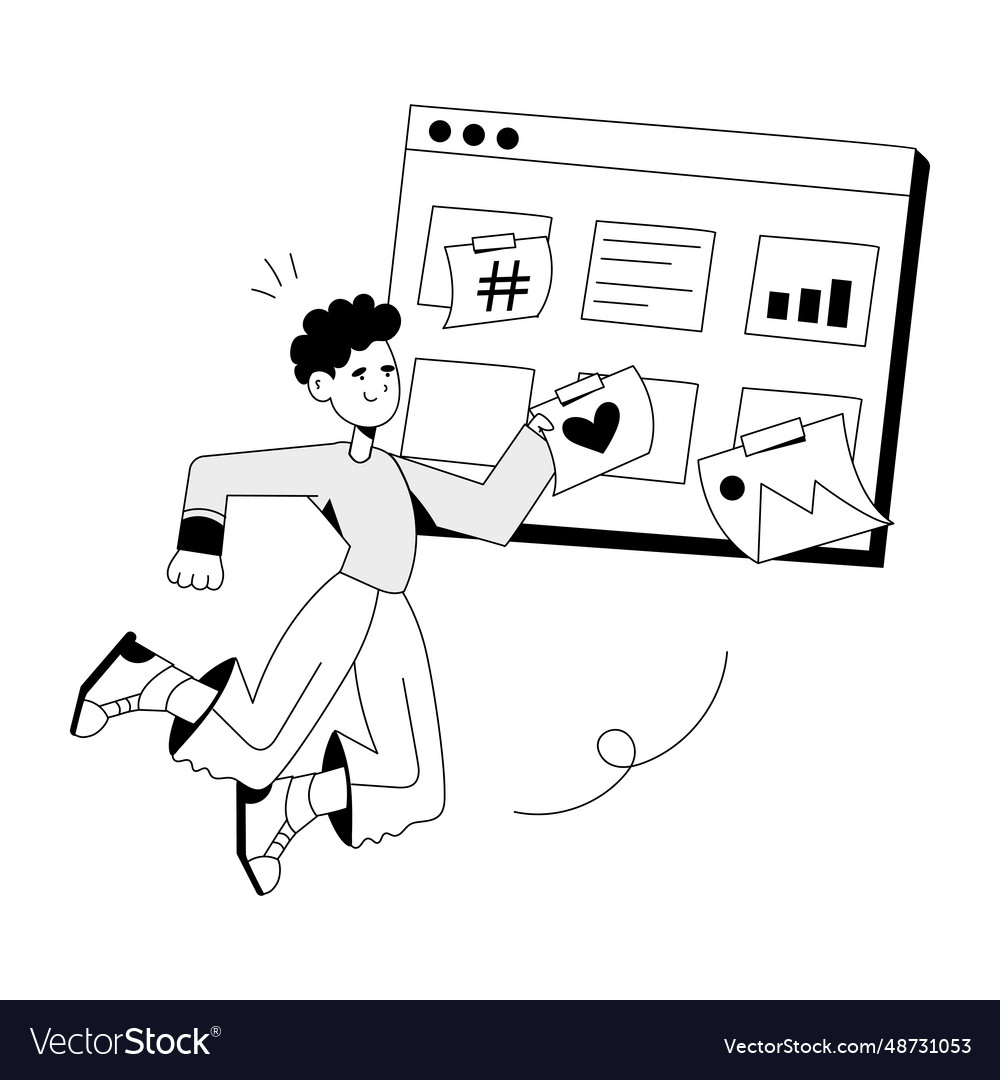 Content scheduling Royalty Free Vector Image - VectorStock