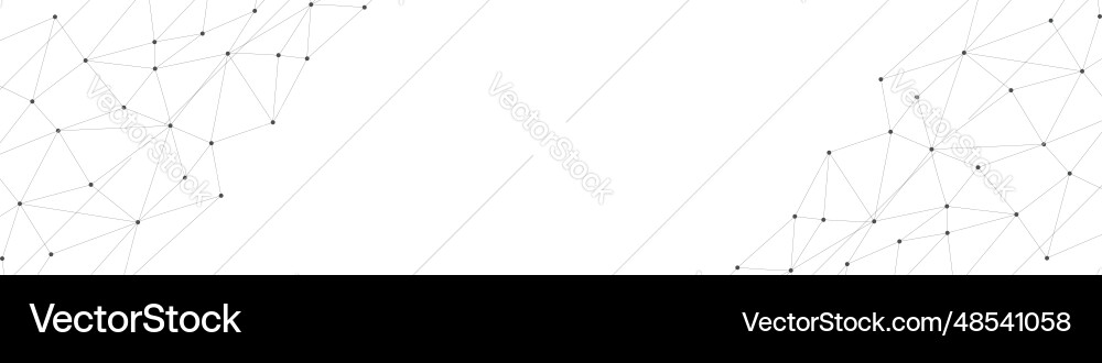 Abstract geometric background plexus mesh Vector Image