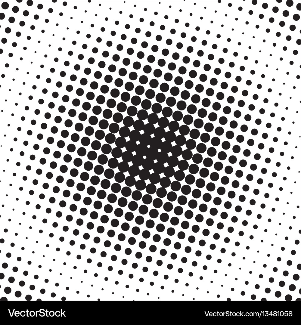 Abstract geometric black and white graphic design Vector Image