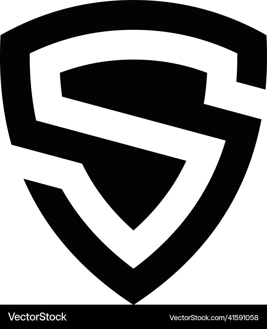 Letter s security logo technology for your company