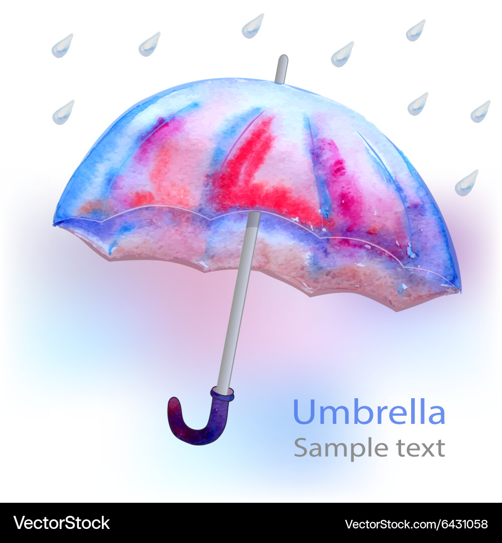 Set of umbrellas Royalty Free Vector Image - VectorStock
