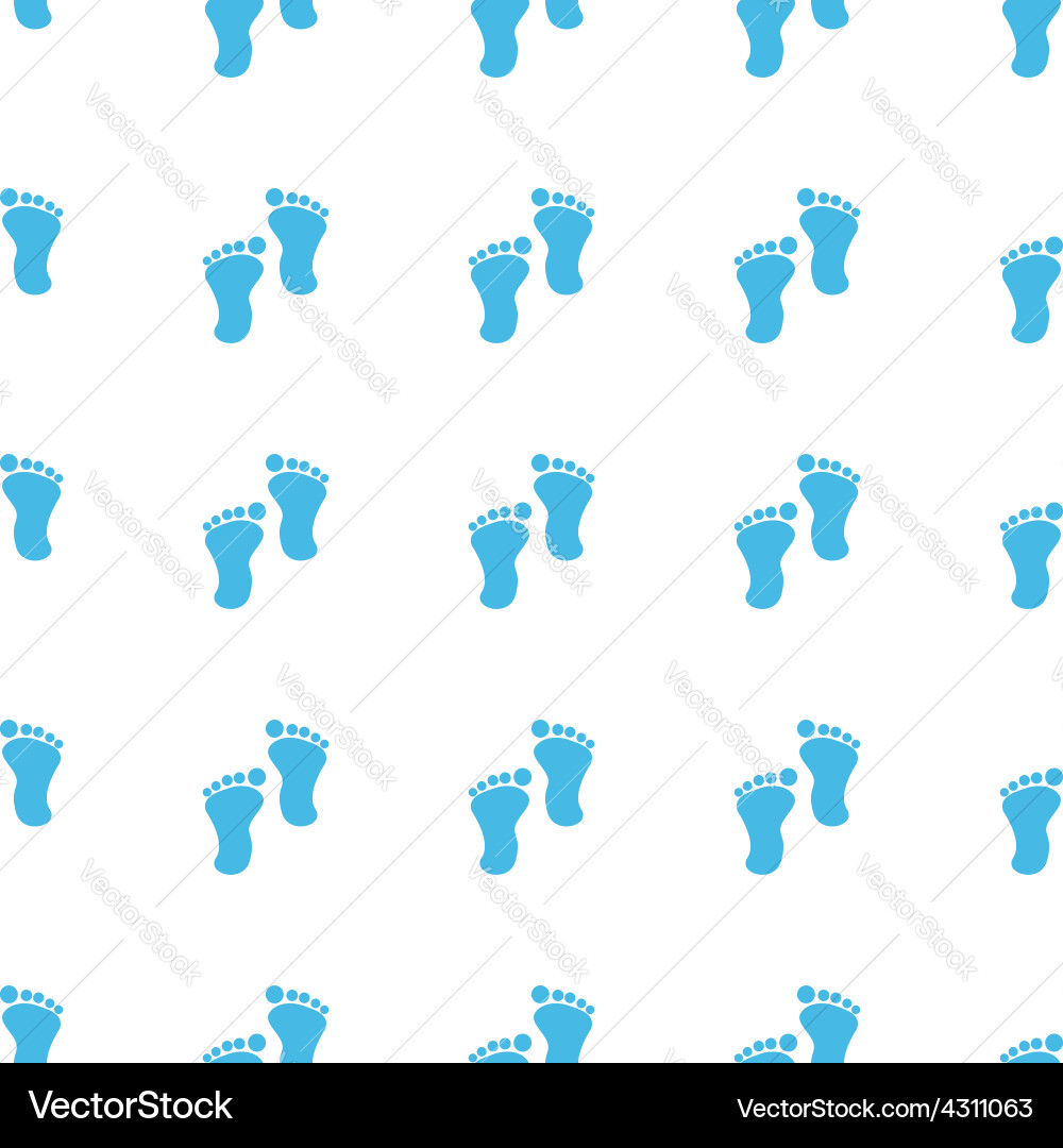 Unique tracks seamless pattern Royalty Free Vector Image