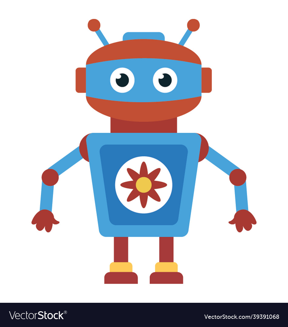 Alien robot Royalty Free Vector Image - VectorStock