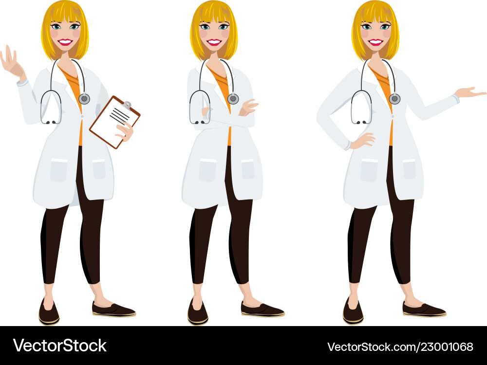 Doctor - medical professional Royalty Free Vector Image