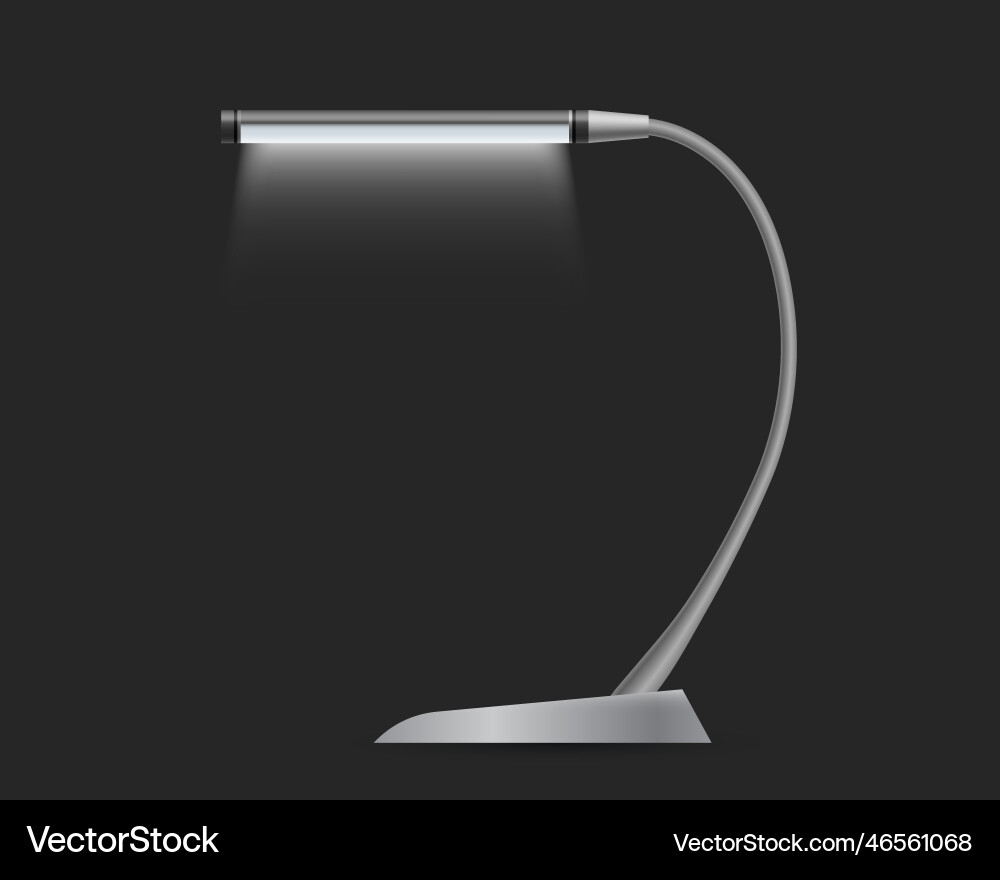 Isolated lighting fixture or table lamp for home Vector Image