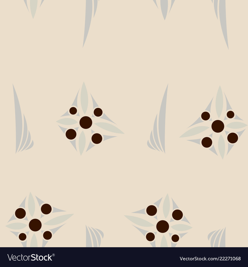 Seamless texture with floral background vintage Vector Image