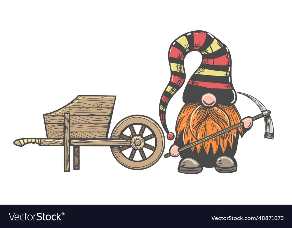 Cartoon dwarf miner Royalty Free Vector Image - VectorStock Cartoon dwarf miner Royalty Free Vector Image - VectorStock