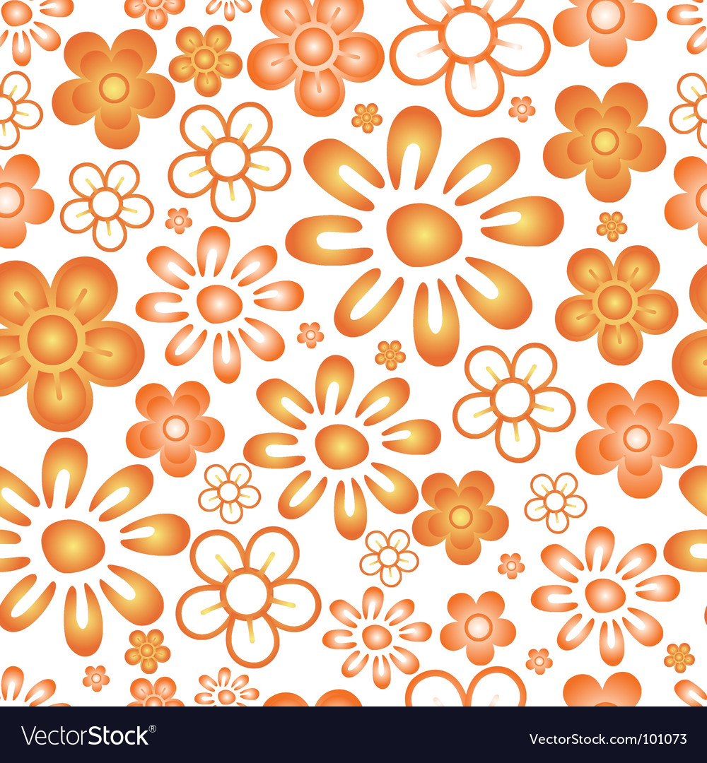 Flower pattern Royalty Free Vector Image - VectorStock