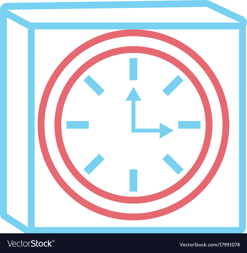 Clock Royalty Free Vector Image - VectorStock