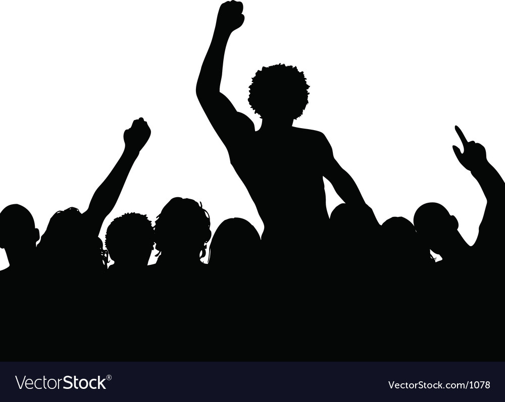 Crowd Royalty Free Vector Image - VectorStock