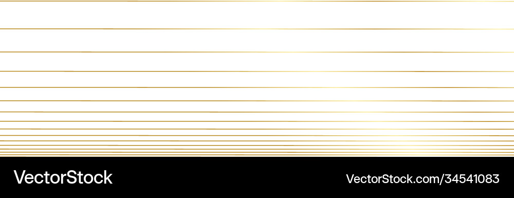 Bright golden lines on white background Royalty Free Vector