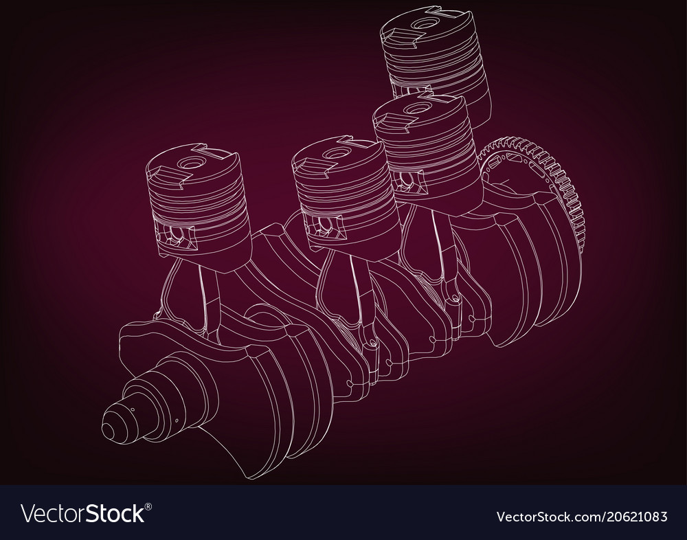 Car engine Royalty Free Vector Image - VectorStock