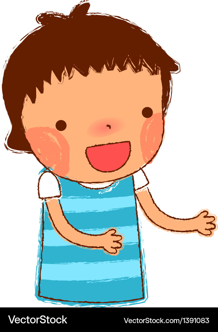 Portrait of boy Royalty Free Vector Image - VectorStock