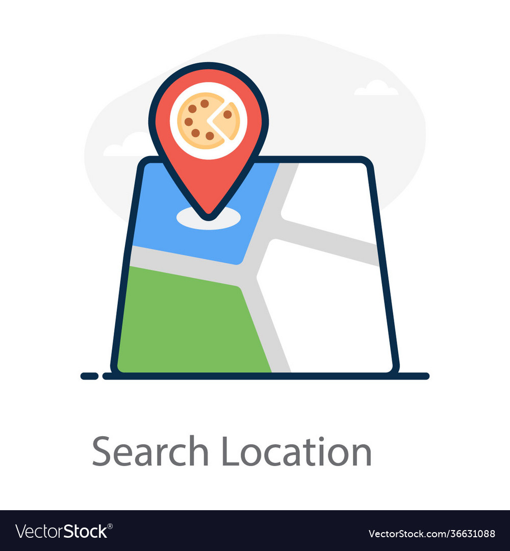 Map location Royalty Free Vector Image - VectorStock