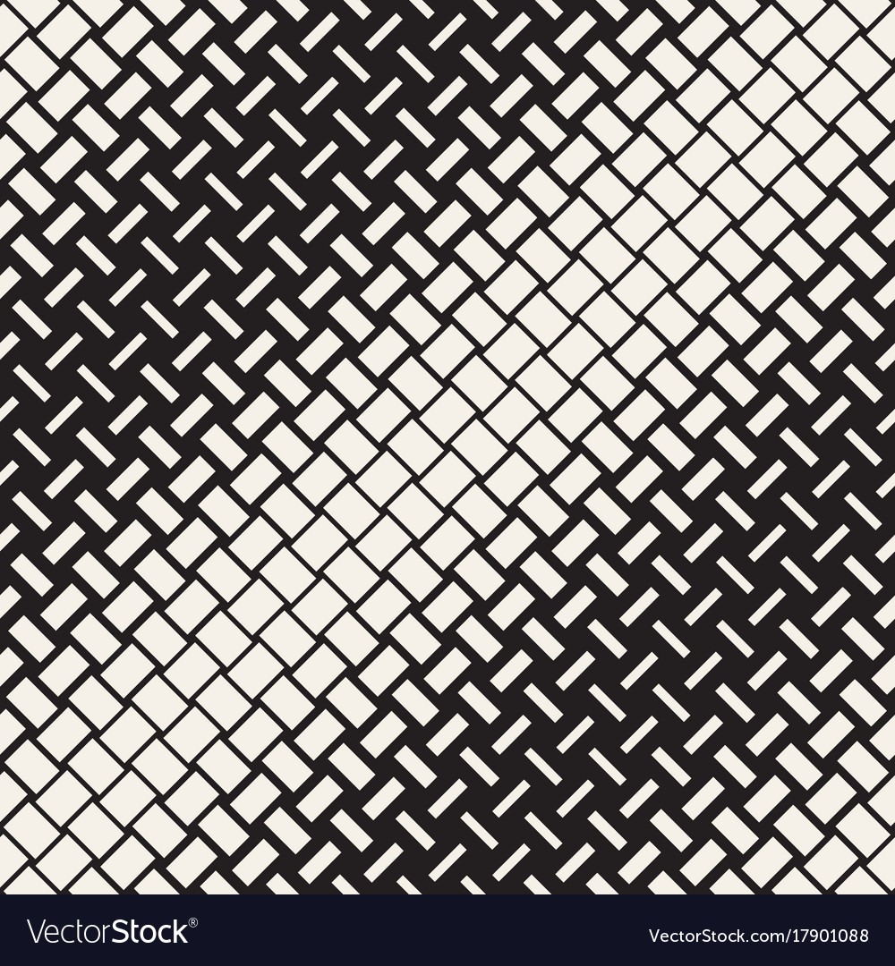 Seamless geometric pattern halftone Royalty Free Vector