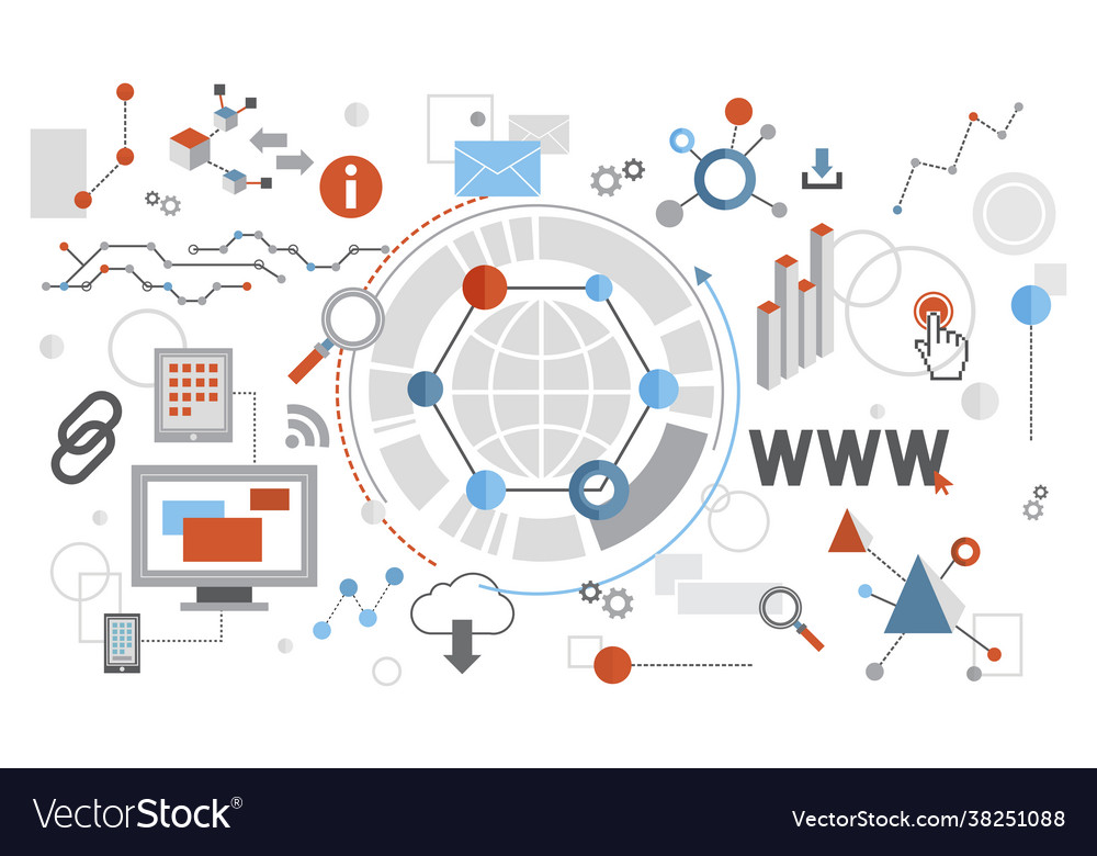 Web design Royalty Free Vector Image - VectorStock
