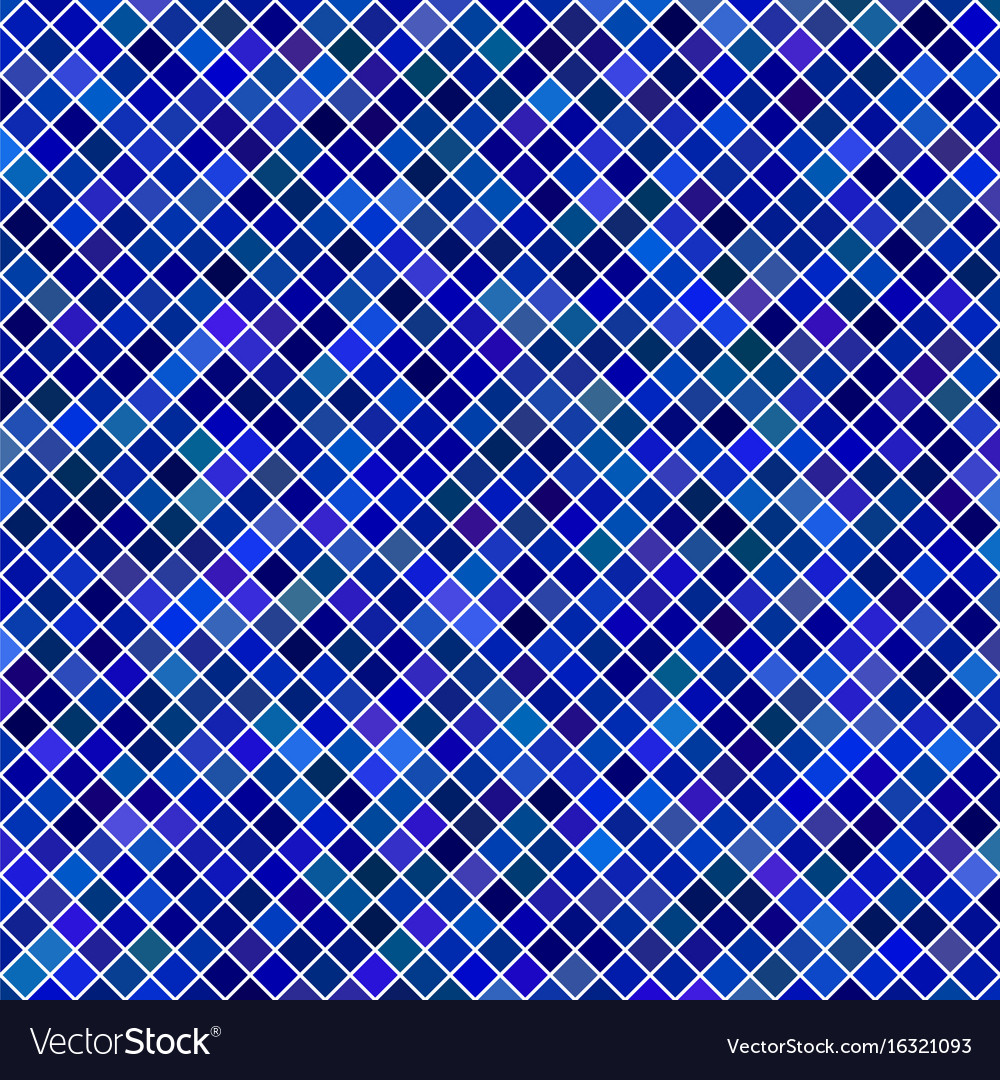 Blue square pattern background from squares Vector Image