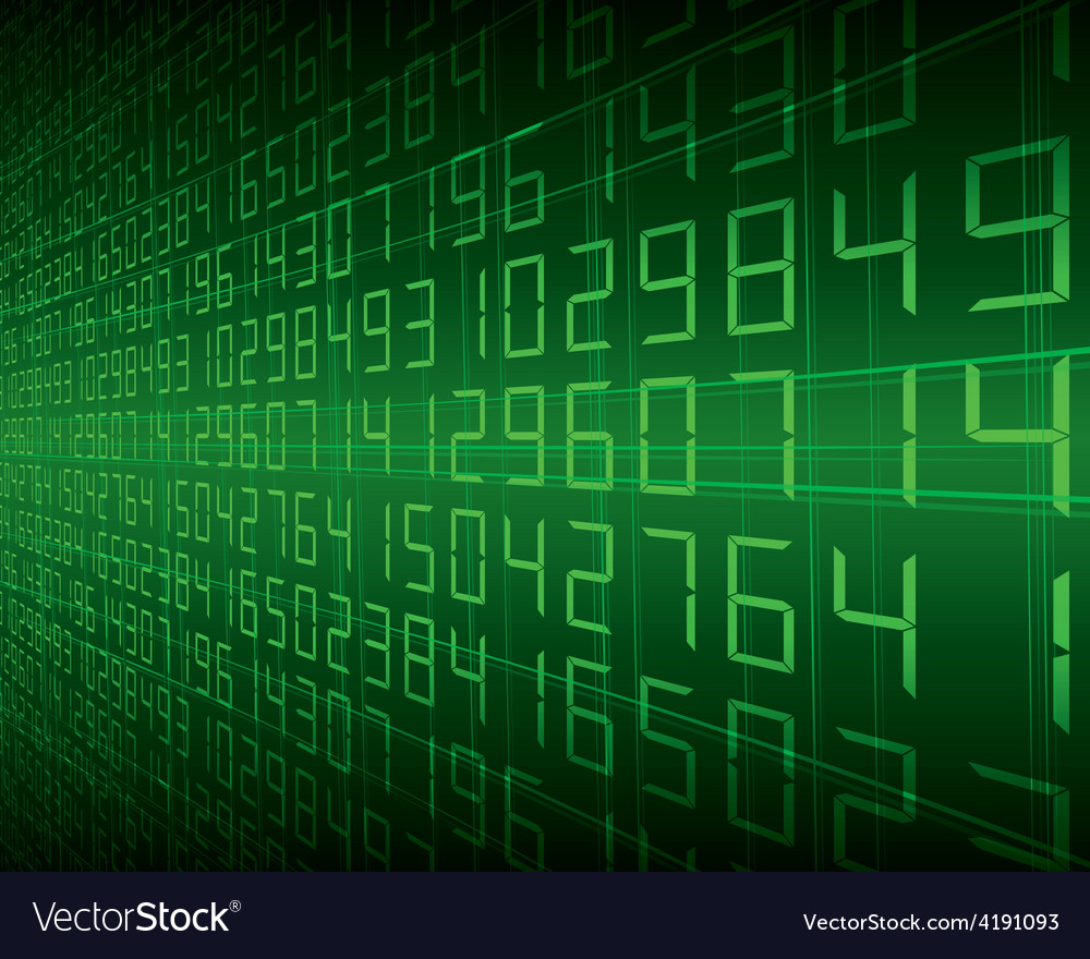Digital background Royalty Free Vector Image - VectorStock