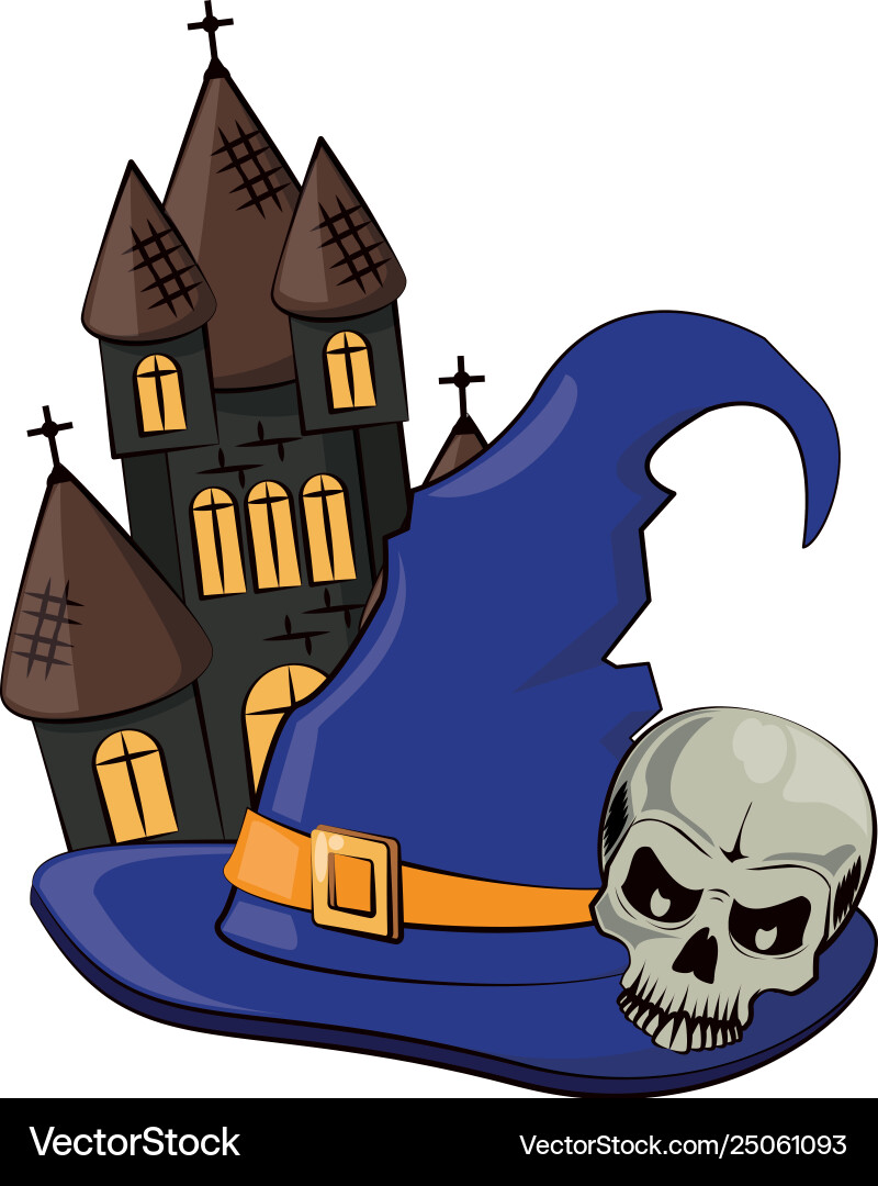 Halloween scary cartoons Royalty Free Vector Image