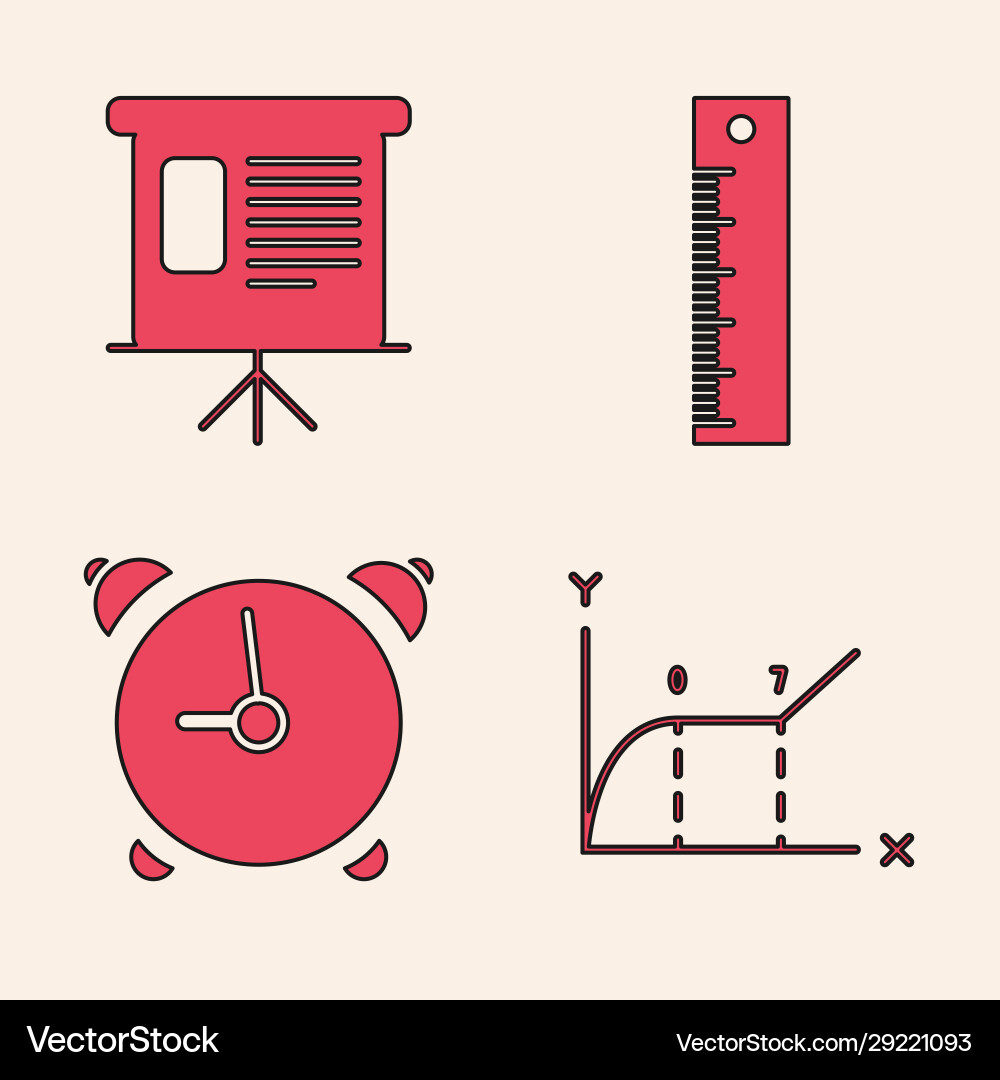 Set pie chart infographic presentation financial Vector Image