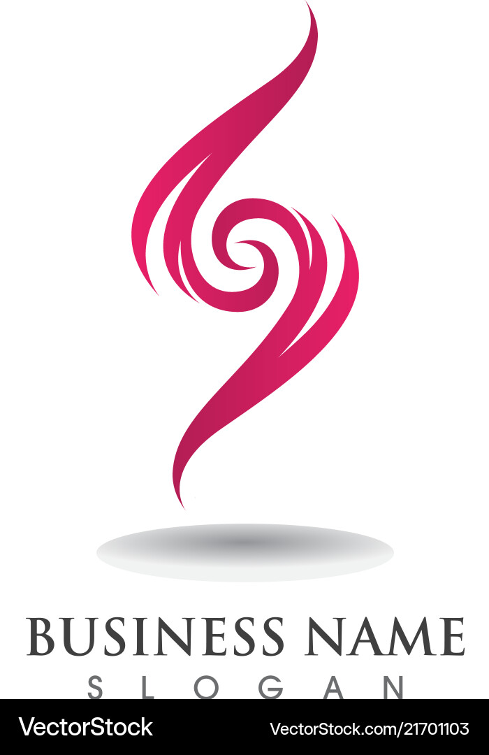 S logo and symbols template icon Royalty Free Vector Image