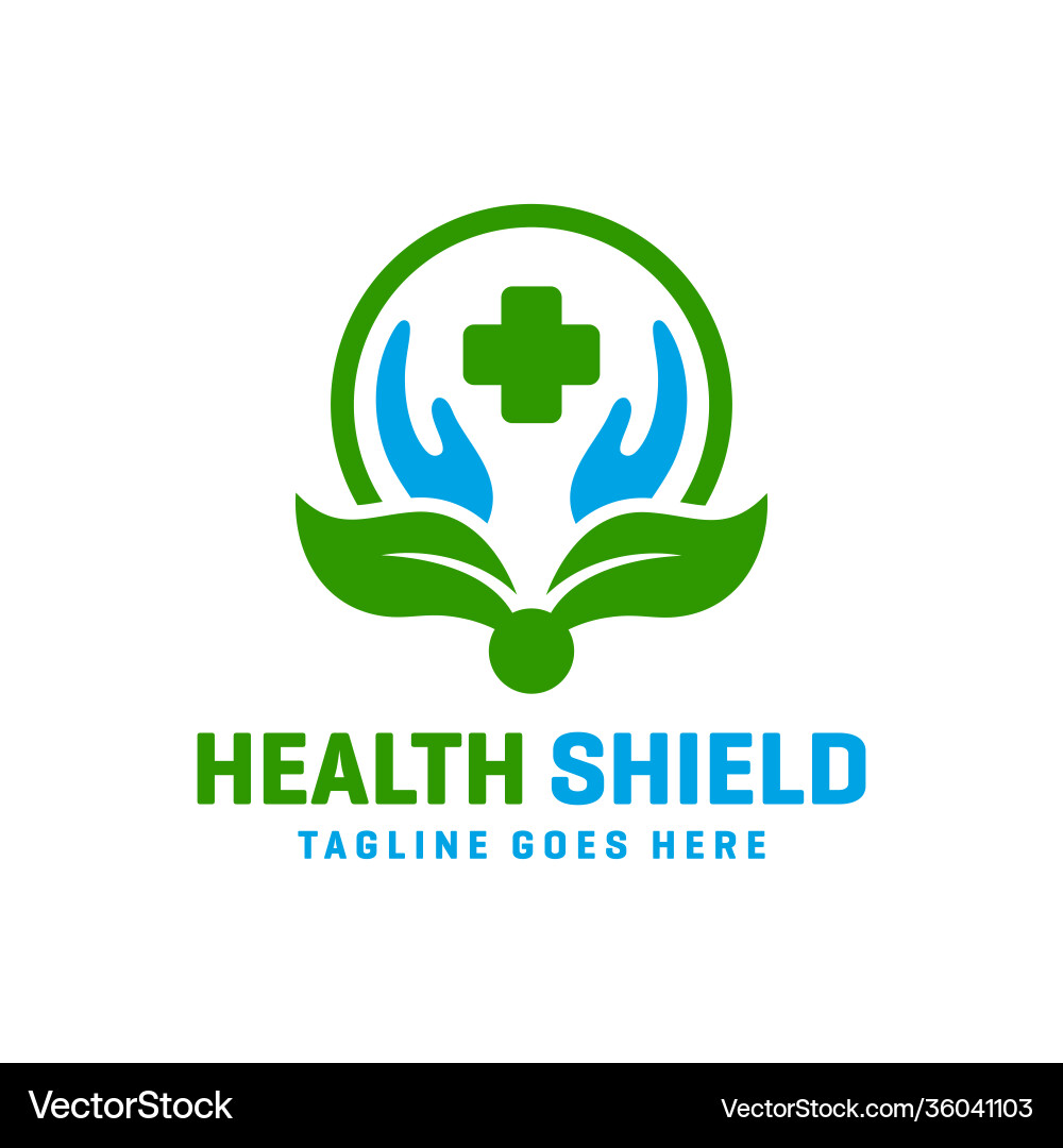 World health symbol logo Royalty Free Vector Image