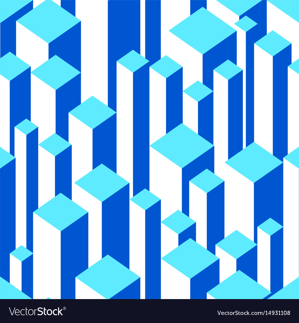 Abstract geometric seamless pattern background Vector Image