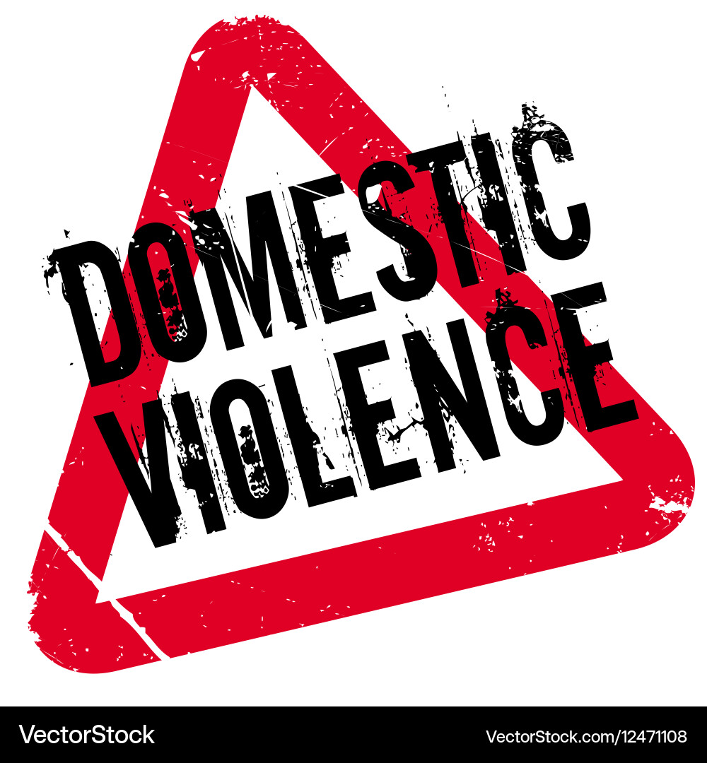 Domestic Violence rubber stamp Royalty Free Vector Image
