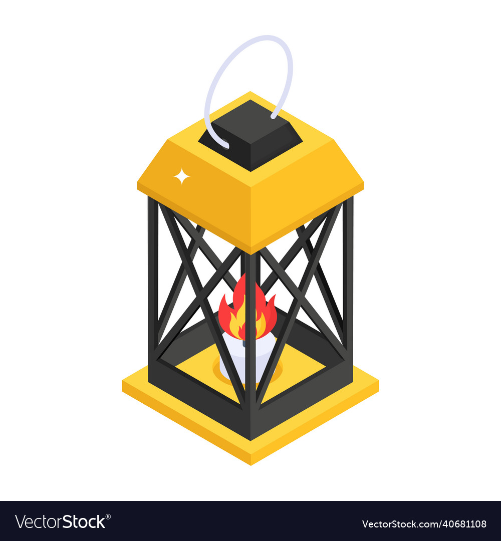 Lantern Royalty Free Vector Image - VectorStock