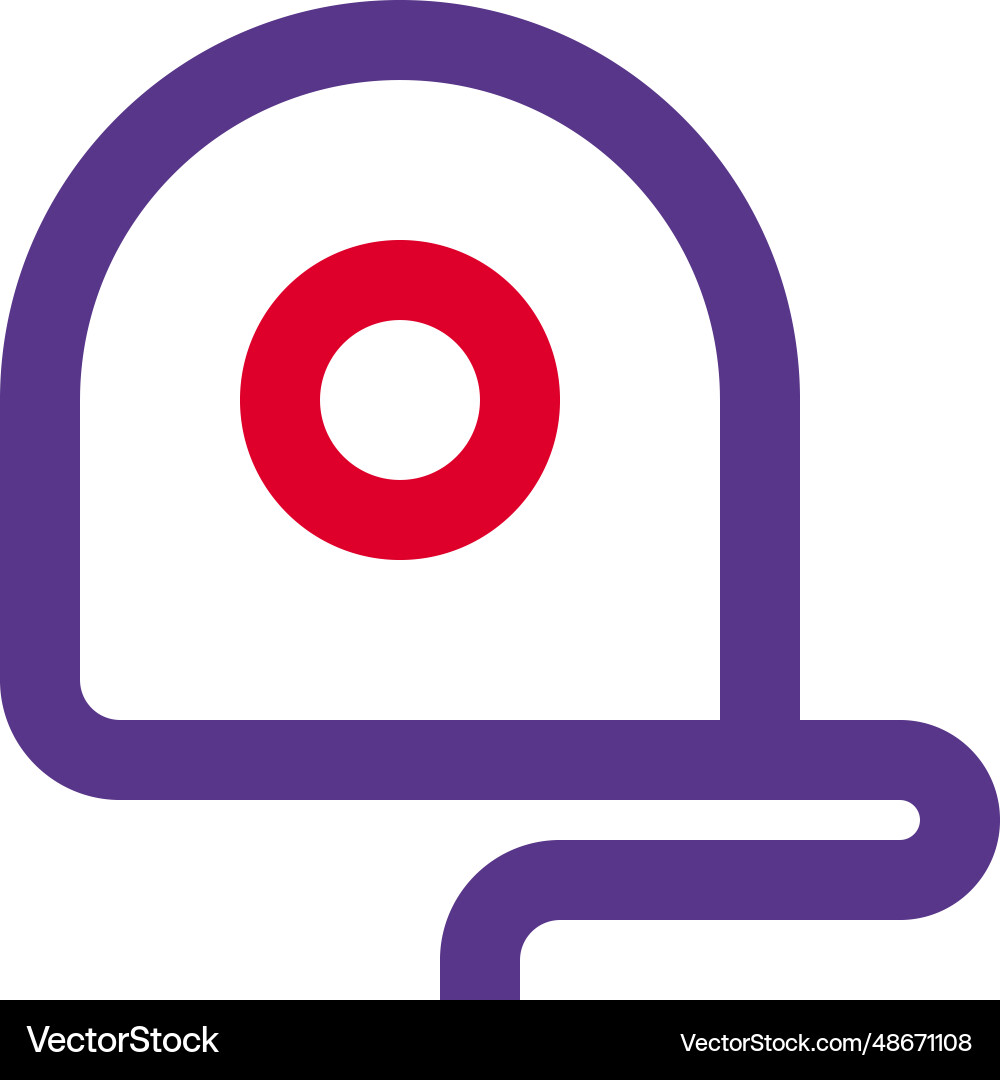 Measure with a ruler or flexible tape Royalty Free Vector