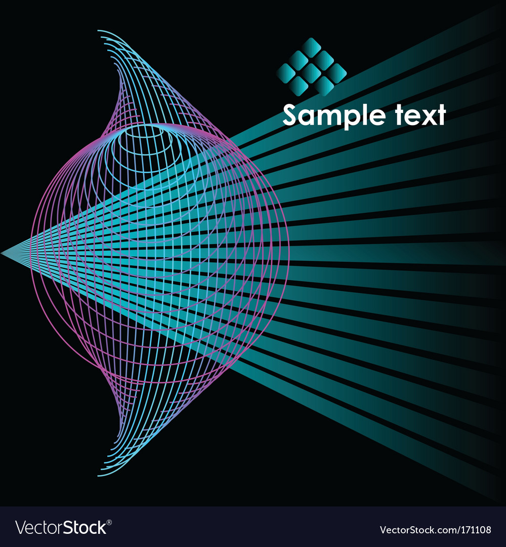 Wave background Royalty Free Vector Image - VectorStock