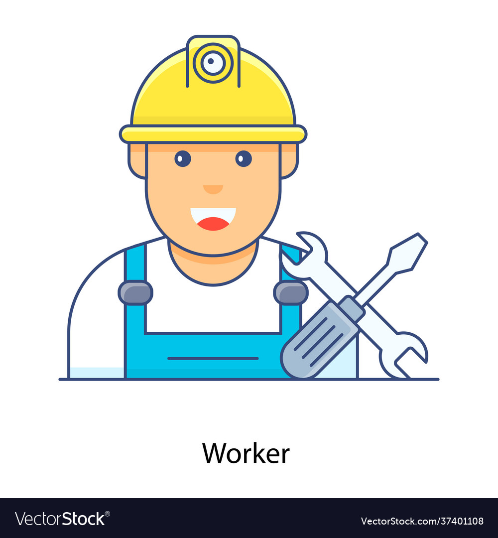 Worker Royalty Free Vector Image - VectorStock