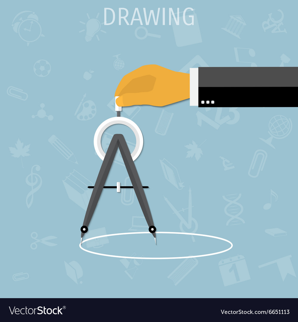 Drawing divider Royalty Free Vector Image - VectorStock