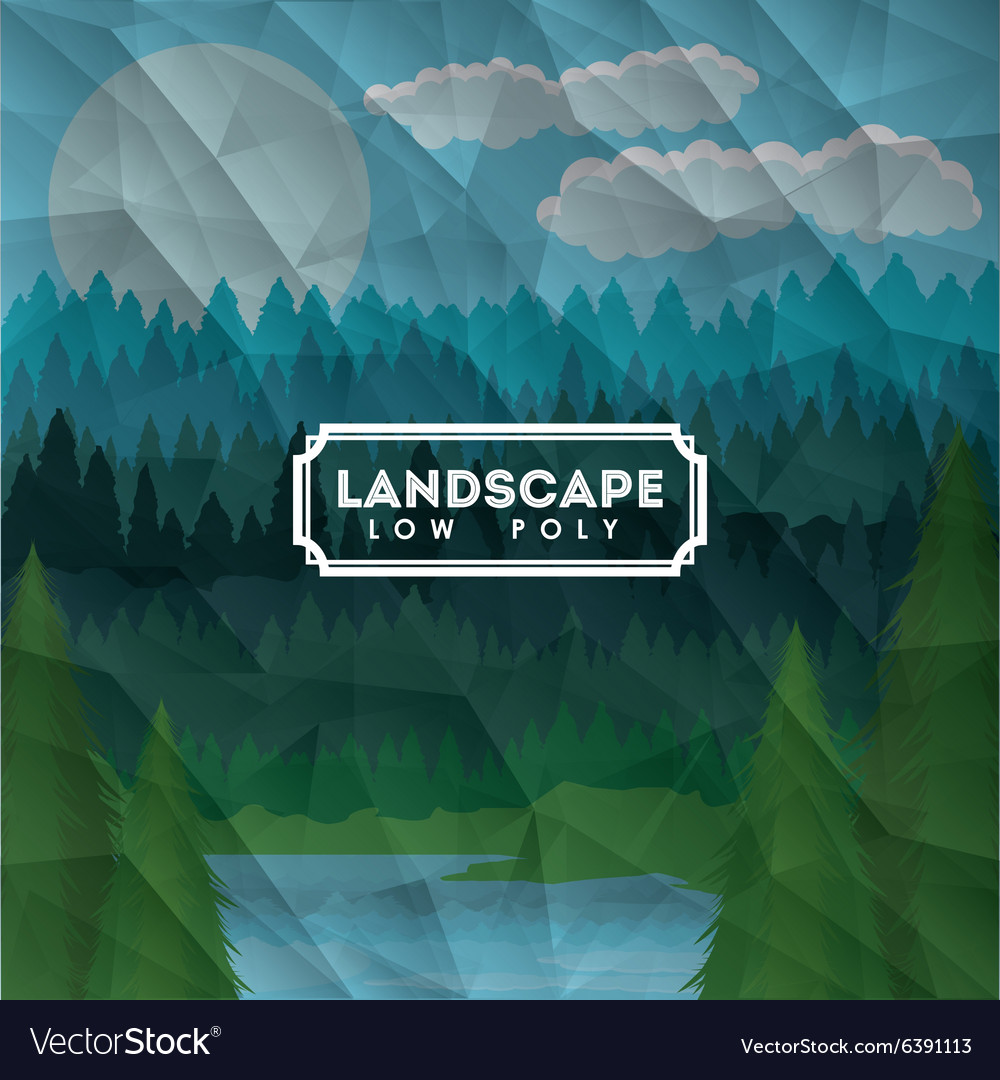 Landscape design Royalty Free Vector Image - VectorStock