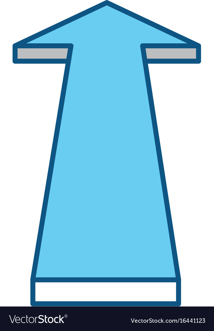 Arrow pointer symbol Royalty Free Vector Image