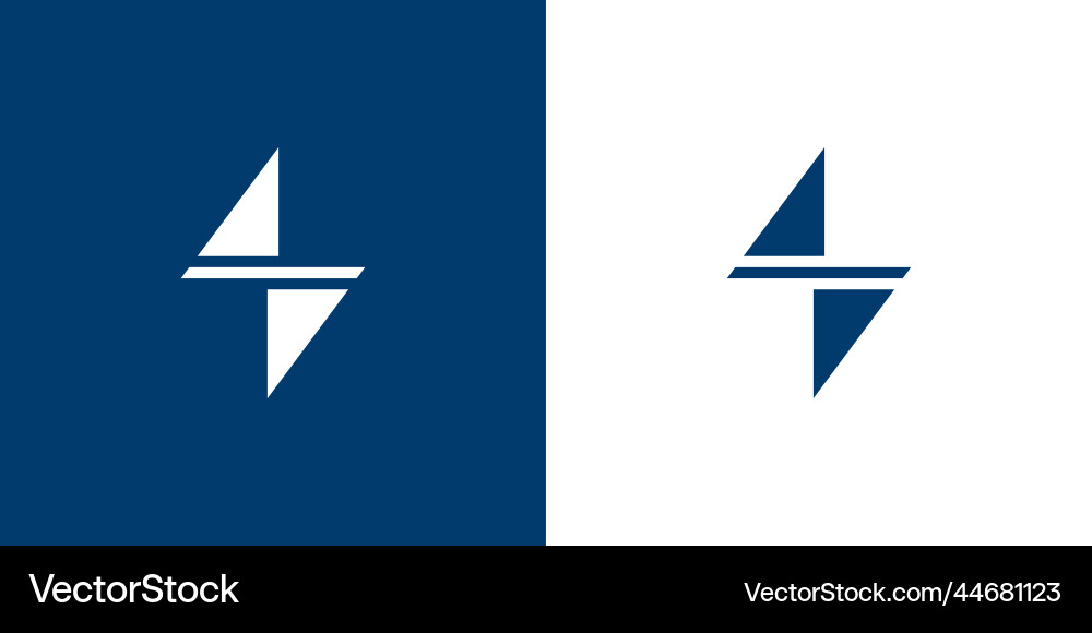 Modern and sophisticated letter s initials logo Vector Image